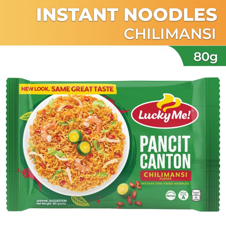 Lucky Me Pancit Canton Chilimansi noodles (June, 2025) | Lazada.co.th