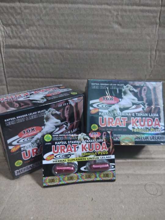 HERBAL VITALITAS URAT KUDA IDAMAN PRIA 💯 ORIGINAL WOOS | Lazada Indonesia