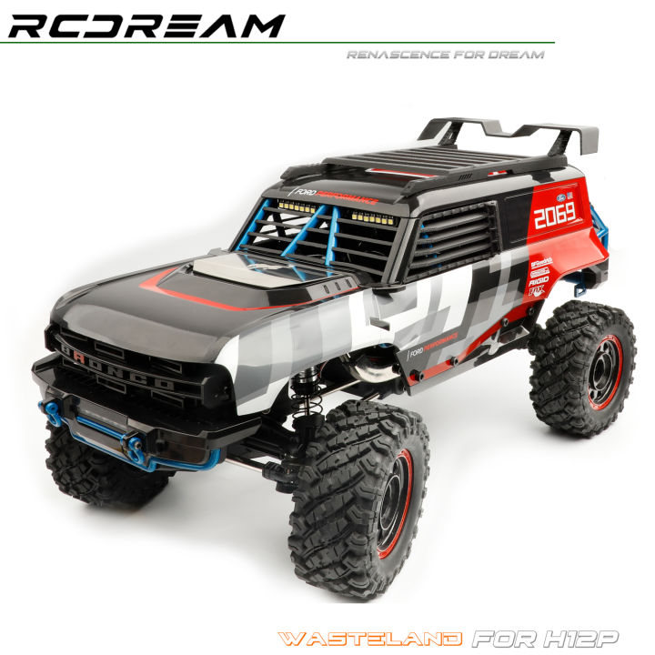 RCDream 1/12 H12P Roof Rack Side Window Armor Grille Luggage Carrier ...