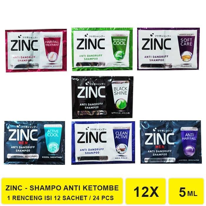 shampo zinc renteng double sachet | Lazada Indonesia
