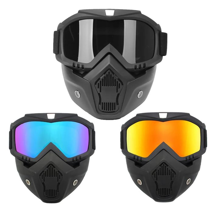 Motorcycle Riding Mask Windproof Outdoor Racing Skiing Off-Road Mask ...