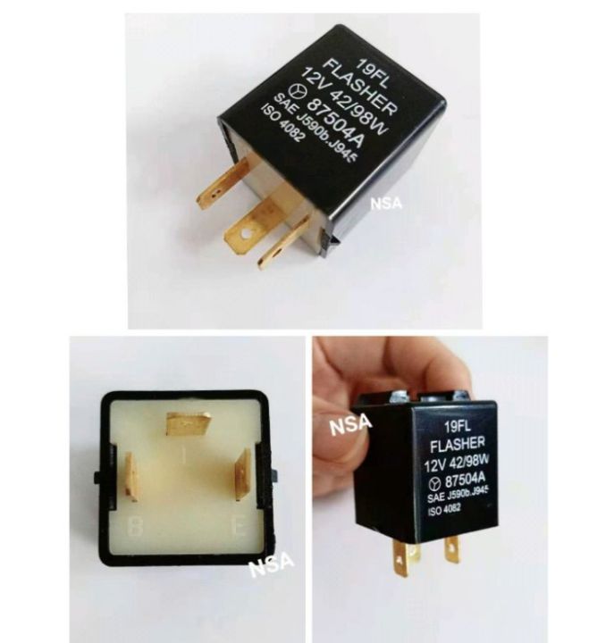 CS-36906- Signal Relay Flasher Unit for Kancil and Kelisa 3 Pin 12V ...