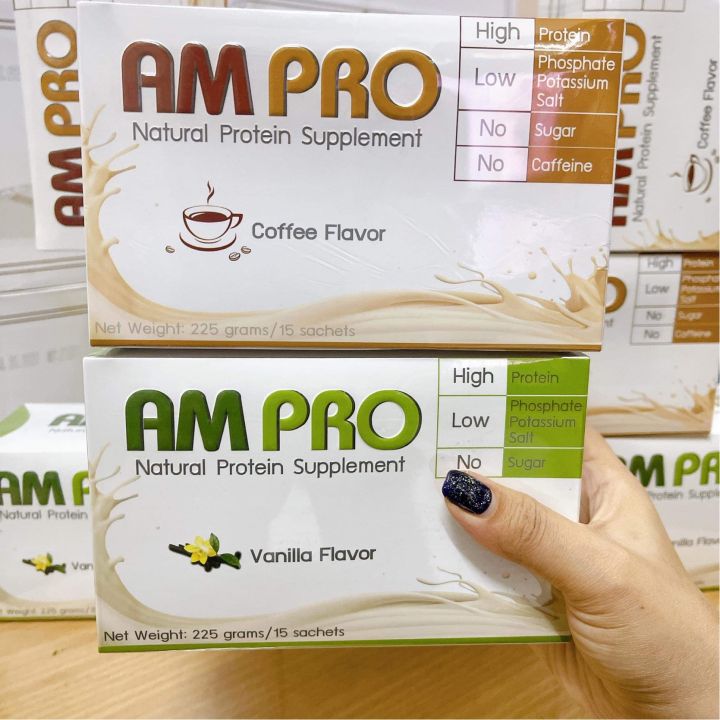 Am pro Natural Protein Supplement ผลิตภัณฑ์เสริมอาหาร แอม โปร | Lazada ...