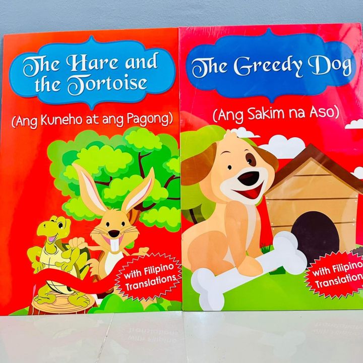 Jumbo big story book for children with english filipino translation ...