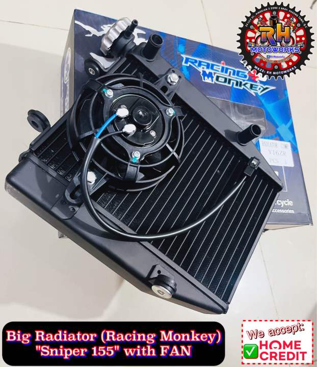 SNIPER 155 BIGGER RADIATOR & FAN (RACING MONKEY) | Lazada PH