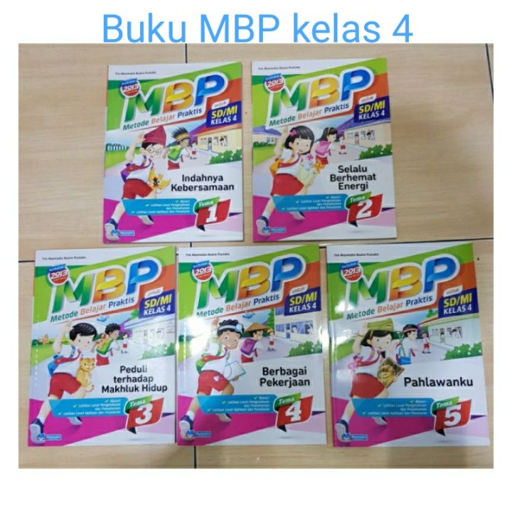 Best seller//BUKU MBP (METODE BELAJAR PRAKTIS) SD KELAS 4 TEMA 1,2,3,4,5,6,7,8,9 PENERBIT ...