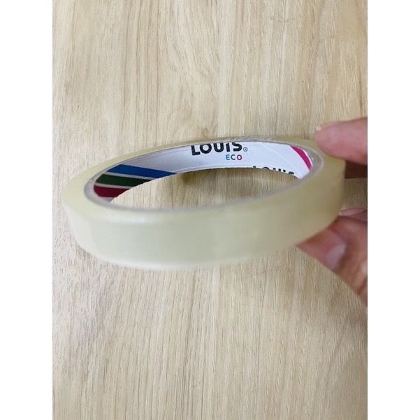 Louis Tape 1/2” 3/4” แกน 3” ยาว 45 หลาเทปใสโอพีพี หลุยส์เทป สก็อตเทปใส ...