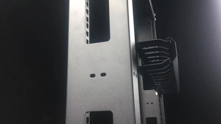 Jingchengmei All Metal 1U 19 Inch Server Rack Wire Management System ...