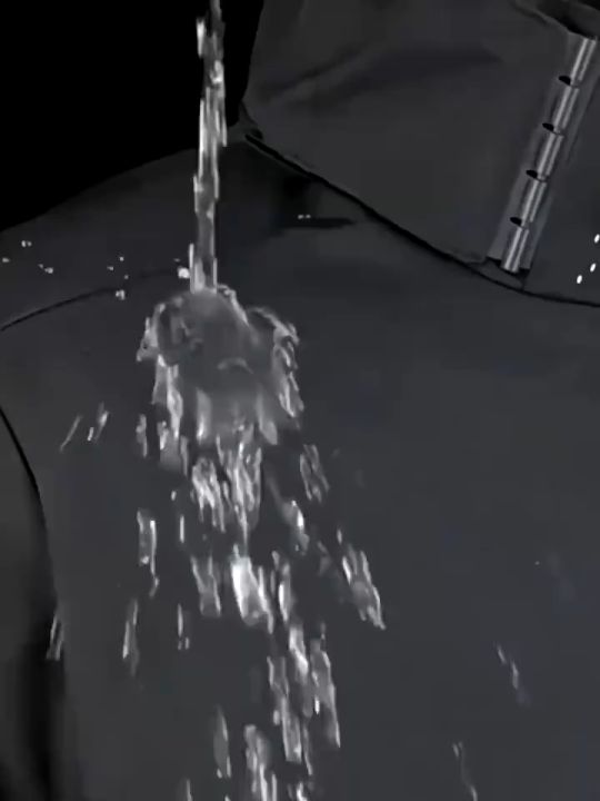 TECTOP Waterproof Jacket For Men Raincoat Hooded Outdoor Hiking Camping ...