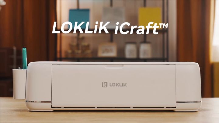LOKLiK 13" 5 in 1 DIY Vinyl Cutter Plotter Machine with AI Painting ...