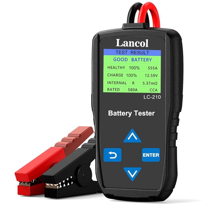 Lancol LC-210 Car Battery Tester 12V Lead Acid Battery Test 40-2000 CCA ...