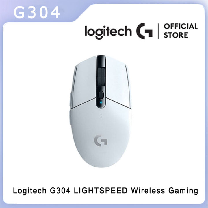 Logitech G304 LIGHTSPEED Wireless Gaming Mouse 12,000 DPI, ( เมาส์เกมมิ่งขนาดเล็กไร้สาย 25K DPI ...