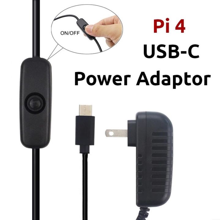 Power Supply 5V 3A สำหรับ Raspberry Pi 4 | Lazada.co.th