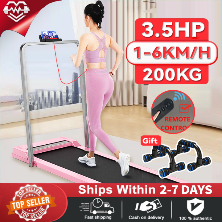 HEART LED treadmill with armrests 3.5HP multi-program + multi-countdown ...