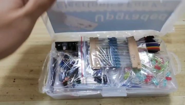 [24h Ship]830 Breadboard Set Tie-Points Breadboard Set Electronic Component Basic Starter Kit ...