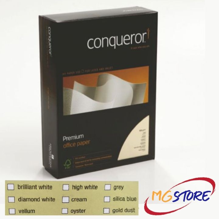 A4 Conqueror Paper Premium Office Paper 100gsm | Lazada