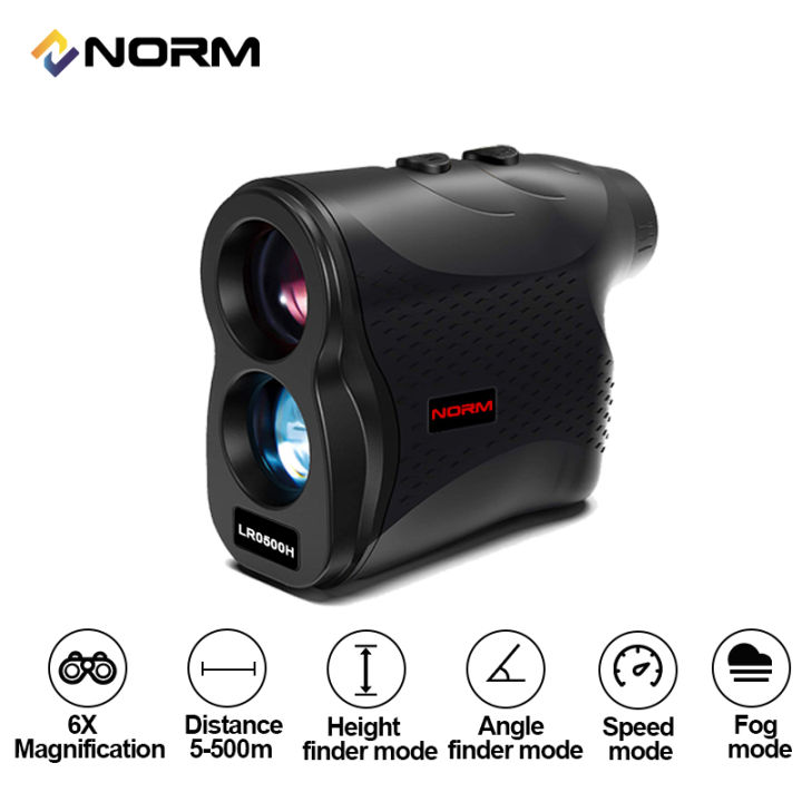 NORM Laser Rangefinder Distance Meter Angle&Height Speed Measurement 5 ...