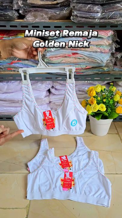Miniset Remaja Perempuan Golden Nick MS 396 | Mini Set ABG Putri Putih ...