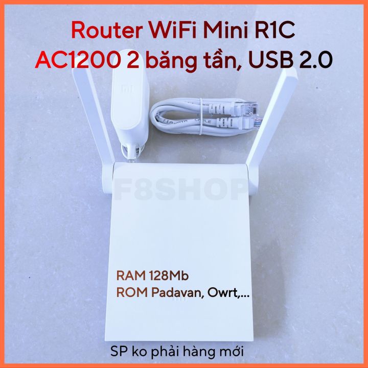 Router wifi Xiaomi Mini kích sóng wifi băng tần kép 2.4GHz và 5GHz tốc ...