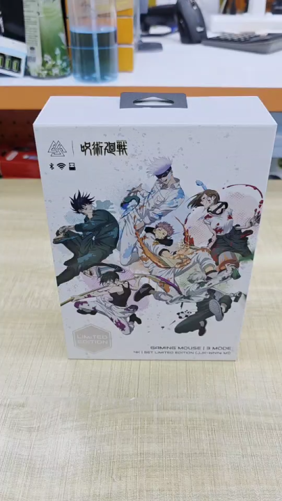 Mouse EGA I JUJUTSU KAISEN WHITE LIMITED EDITION” เมาส์ไร้สาย 4K พร้อม ...