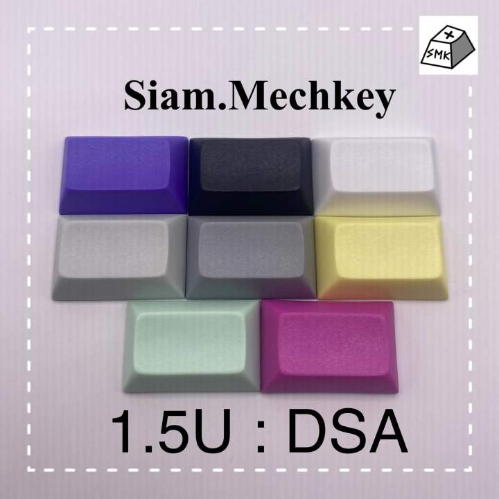 พร้อมส่ง ของแท้ 8สี 1.5U : DSA Profile Keycap คุณภาพดี PBT คีย์แคปเปล่า ...