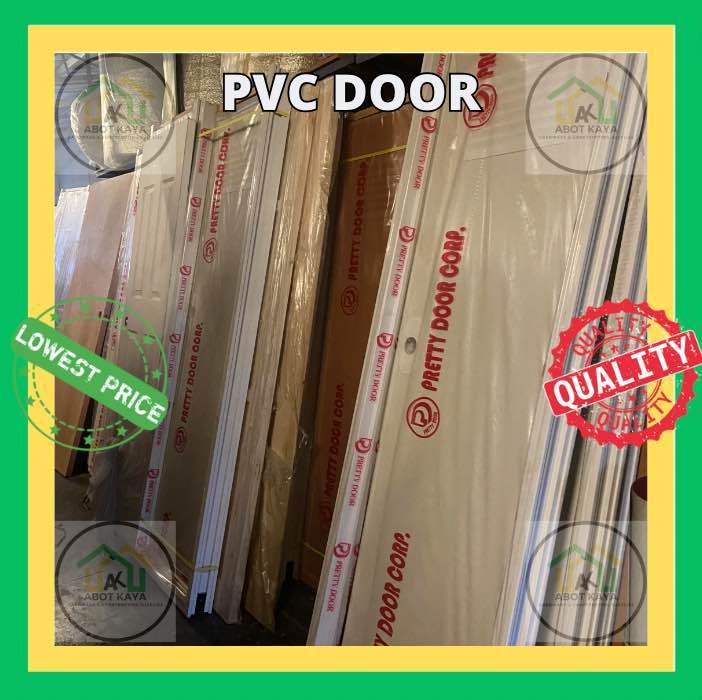 PVC DOOR PLASTIC DOOR BATHROOM DOOR WITH HAMBA | GUARANTEED FAST ...