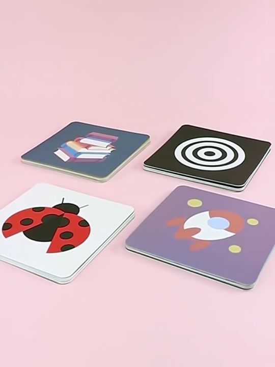[4 at $9.90] Montessori Baby Visual Stimulation Cards (0-36 Months ...