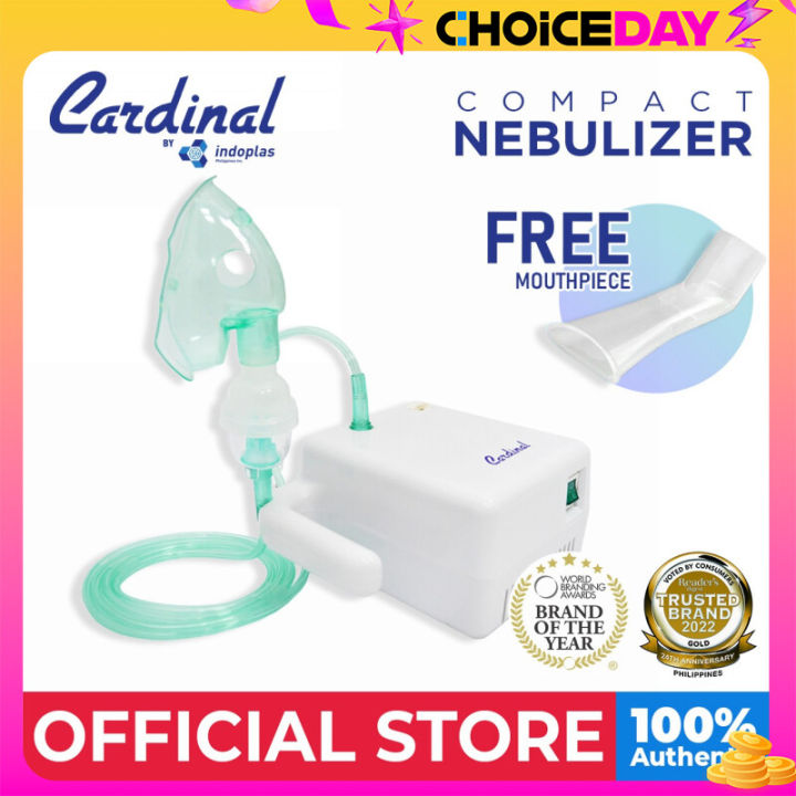 Indoplas Cardinal Compact Nebulizer - FREE MOUTHPIECE | Lazada PH