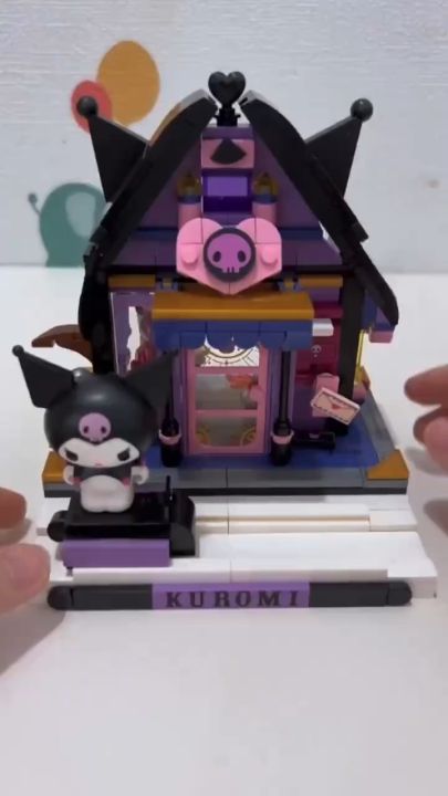 Sanrio Building Blocks Streetscape Street View（Kuromi/My Melody/Hello ...