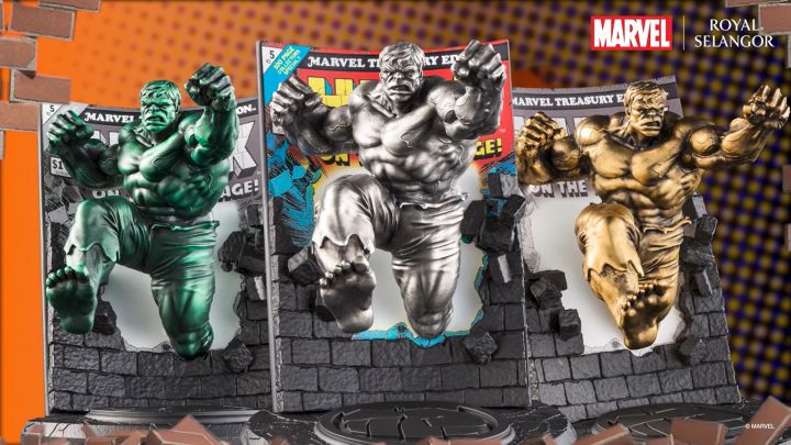 Royal Selangor Marvel Collection Limited Edition Hulk Marvel Treasury ...