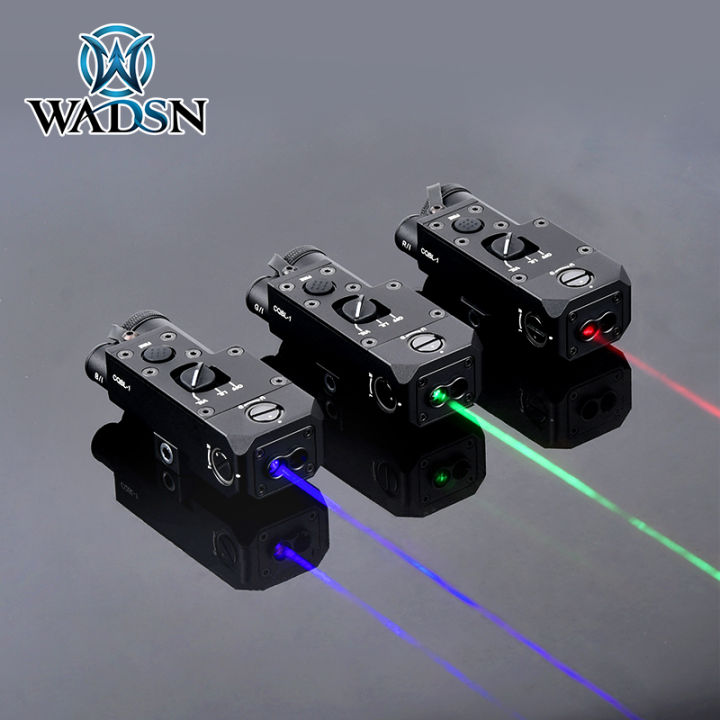 WADSN CQBL Metal Laser Pointer Red Green Blue Laser IR Side M600/M300 ...