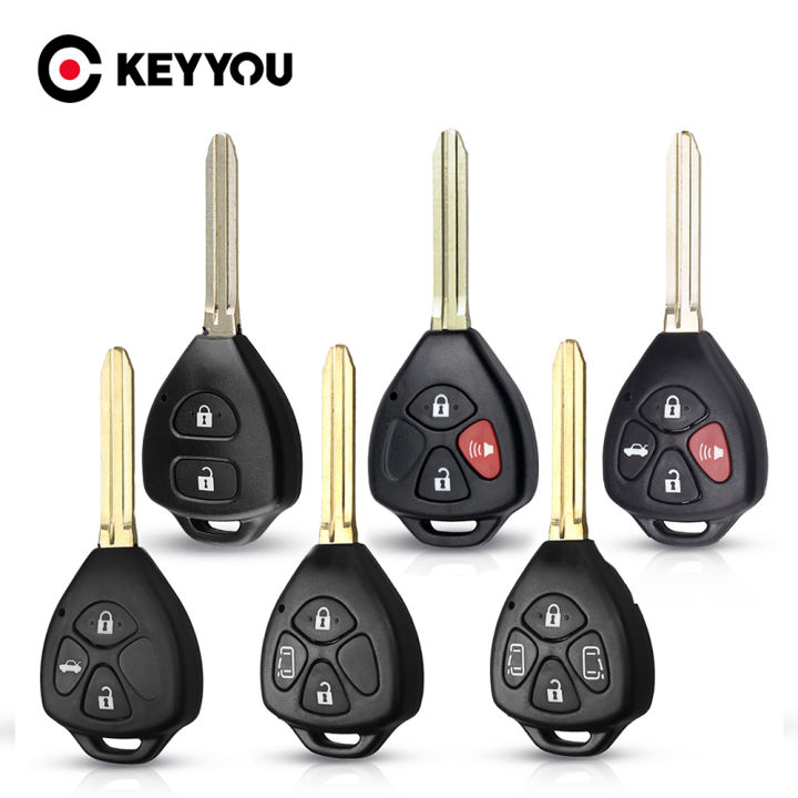 Keyyou 1ชิ้นสำหรับ Toyota Camry Avalon Corolla Matrix RAV4 Venza Yaris ...