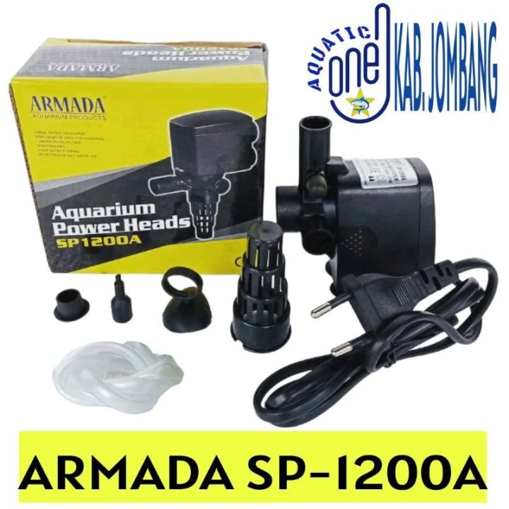 ARMADA SP-1200 A :mesin pompa filter aquarium waterpump celup akuarium ...
