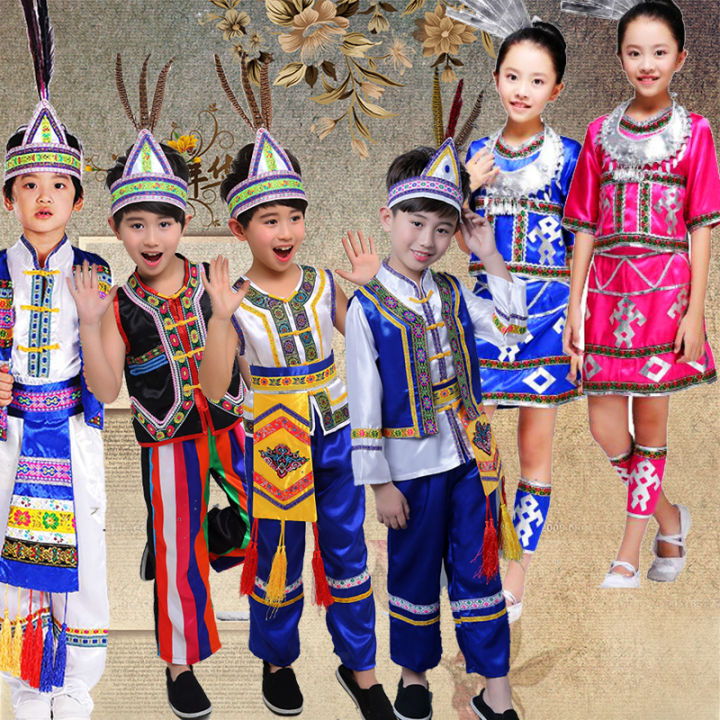 Children's National Costume Taiwan National Costume Alishan Gaoshan ...