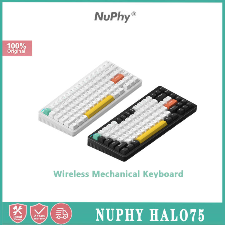 NuPhy Halo75 Wireless Bluetooth the third mock examination Keyboard Hot ...