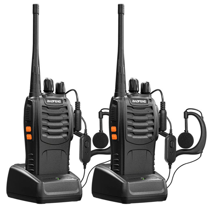 BF HT Handy Talky 888S Radio Komunikasi Uhf Walky Talky 2 units Walkie talkie | Lazada Indonesia