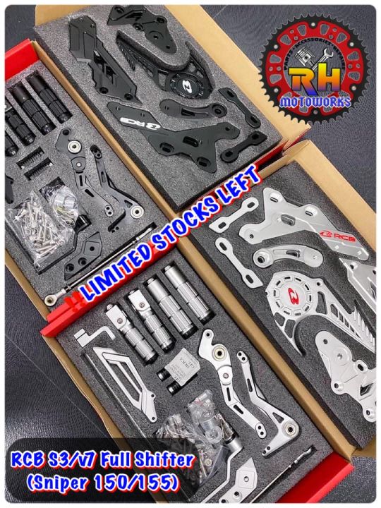 RCB S3/V7 Full Shifter for Sniper 150/155 | Lazada PH