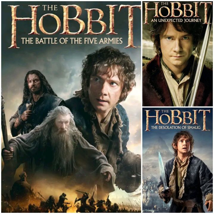 [DVD HD] เดอะ ฮอบบิท ครบ 3 ภาค-3 แผ่น The Hobbit 3-Movie Collection (มี ...