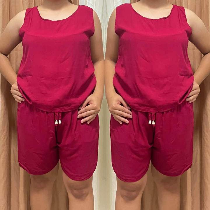 SANDO SHORT TERNO PLUS SIZE | Lazada PH