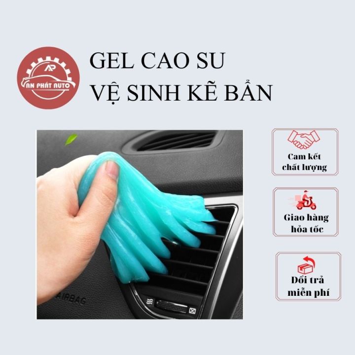 Gel Cao Su / Bùn Gel Silicon Vệ Sinh Góc Chết Trên Xe Hơi, Đồ Da Dụng ...