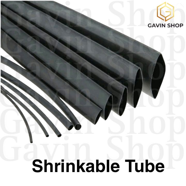 Shrinkable Tube Black sold per meter | Lazada PH