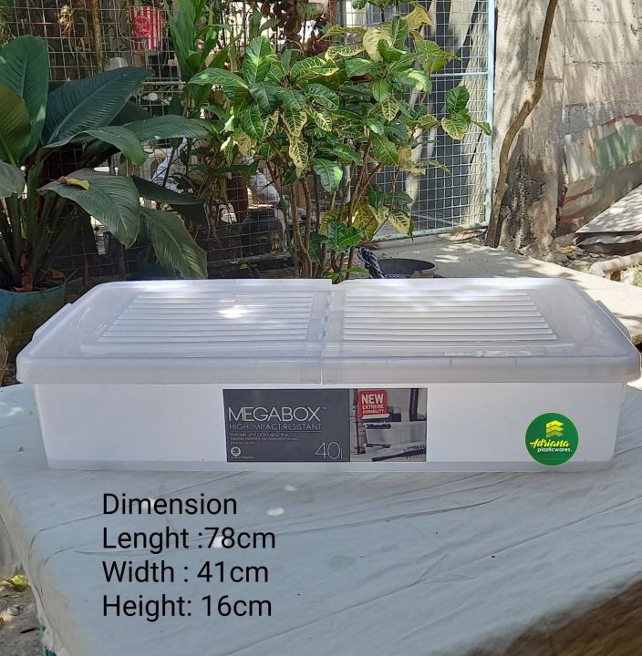 Megabox 40Liters | Lazada PH