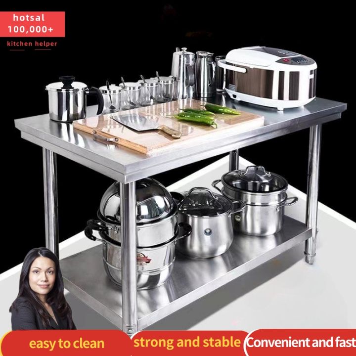 TIO.LIO Kitchen console table Stainless Kitchen Table stainless kitchen ...