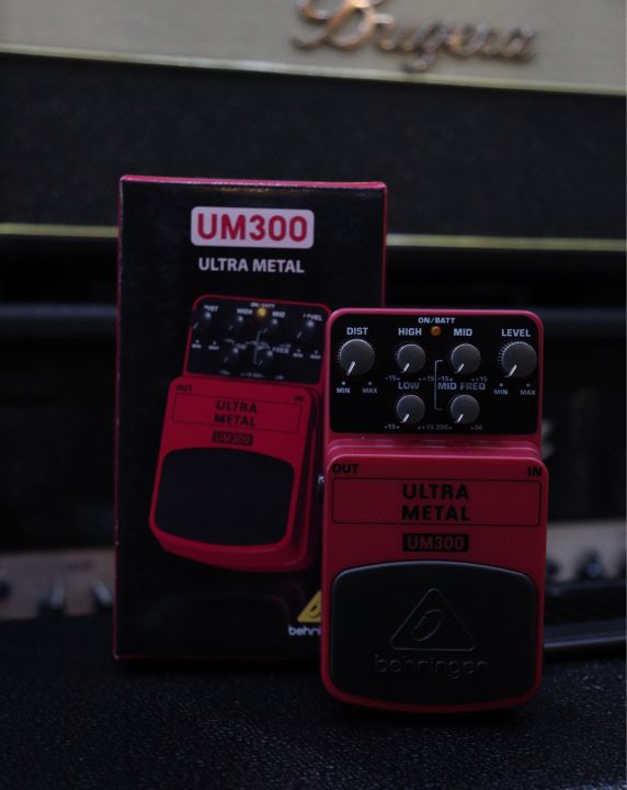เอาใจสายหนัก เอฟเฟ็คกีต้าร์ไฟฟ้า BEHRINGER ULTRA METAL รุ่น UM300 ให้ ...