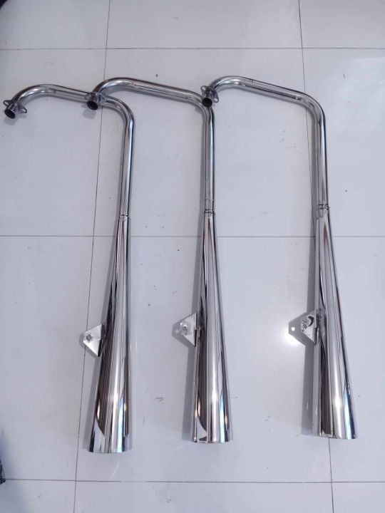 BAJAJ CT 100 Old Model Chicken Pipe Pure Stainless | Lazada PH