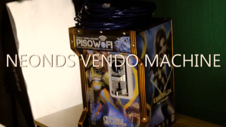 NeonDS Piso Wi-Fi Vendo Machine WVW3 Estes Design | Ado System | Orange ...