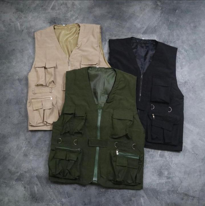 ROMPI TACTICAL AUTDOOR MULTIFUNGSI ROMPI CARGO BANYAK SAKU / VEST ...