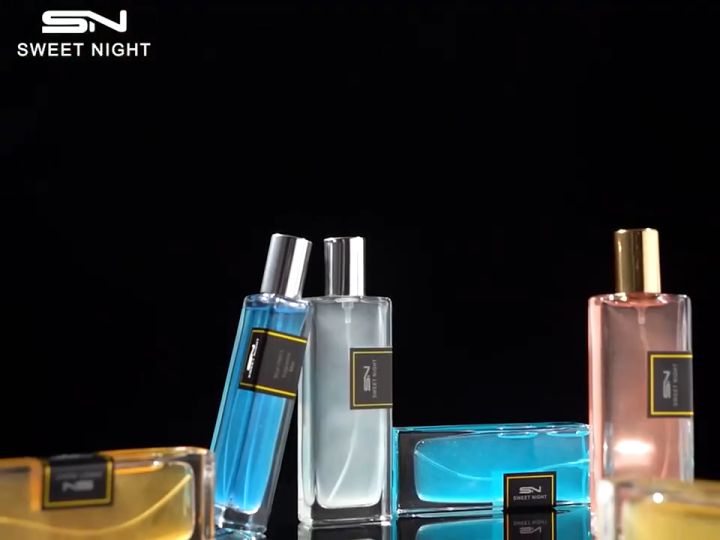 Sweet Night Perfume for Men Women Colorful Shimmer Body Mist Perfume ...