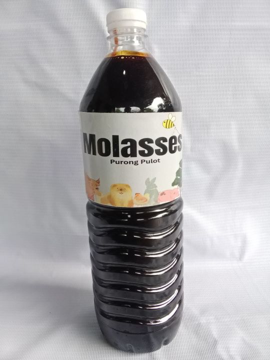 Molasses 1 liter 1.2kg (puro at malapit) for livestock and organic ...