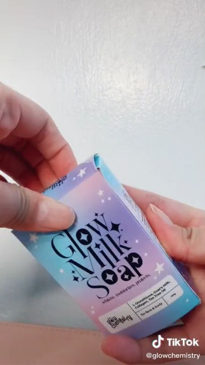 Authentic Glow Chemistry - Glow Milk Soap Bar 100 grams | Lazada PH